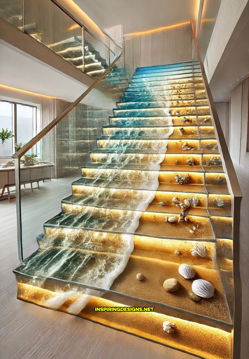 These Active Scene Beach Staircases Turn Every Step Into An Ocean View