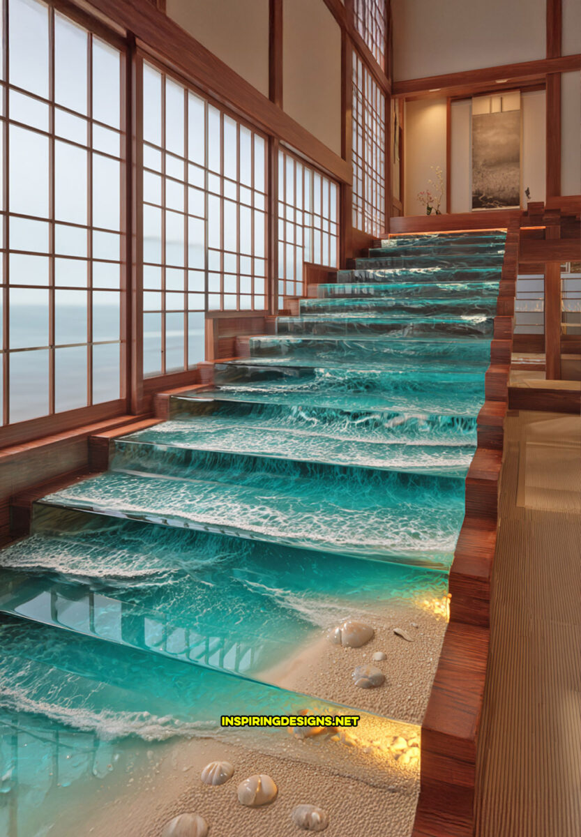 These Active Scene Beach Staircases Turn Every Step Into An Ocean View
