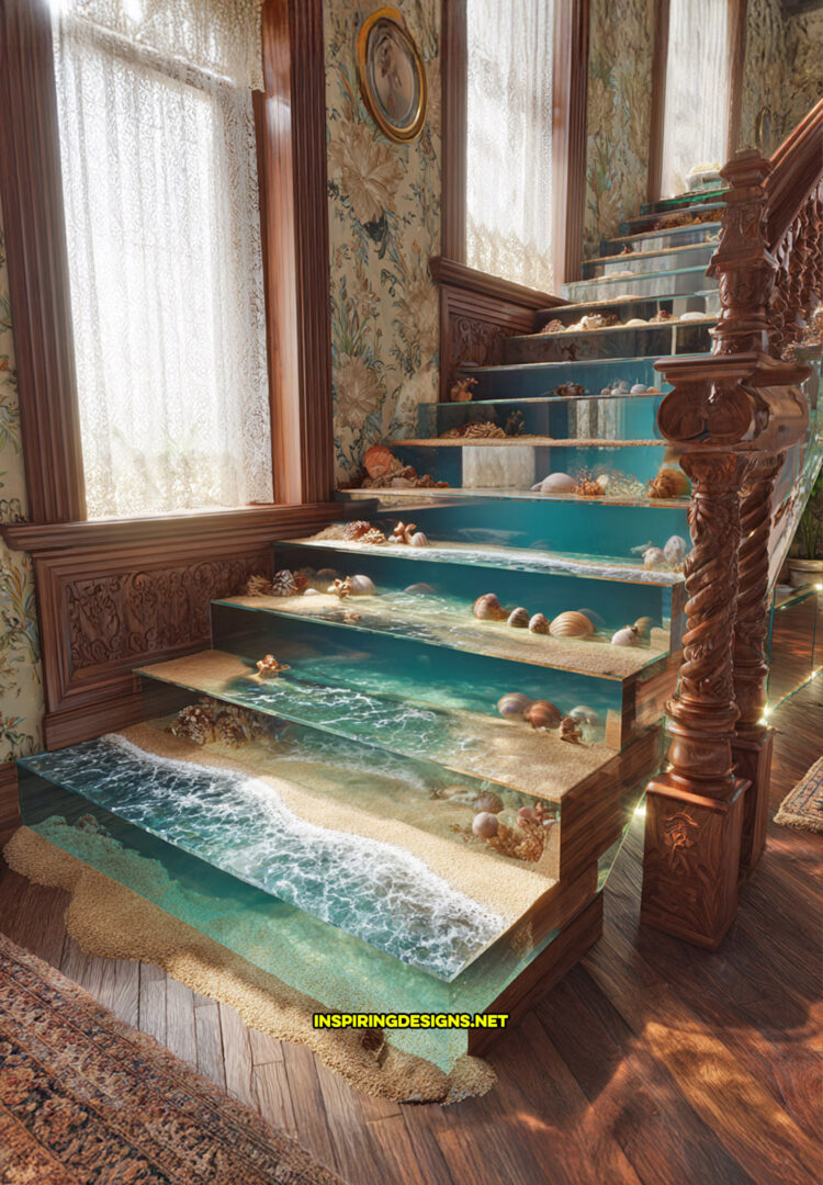 These Active Scene Beach Staircases Turn Every Step Into An Ocean View