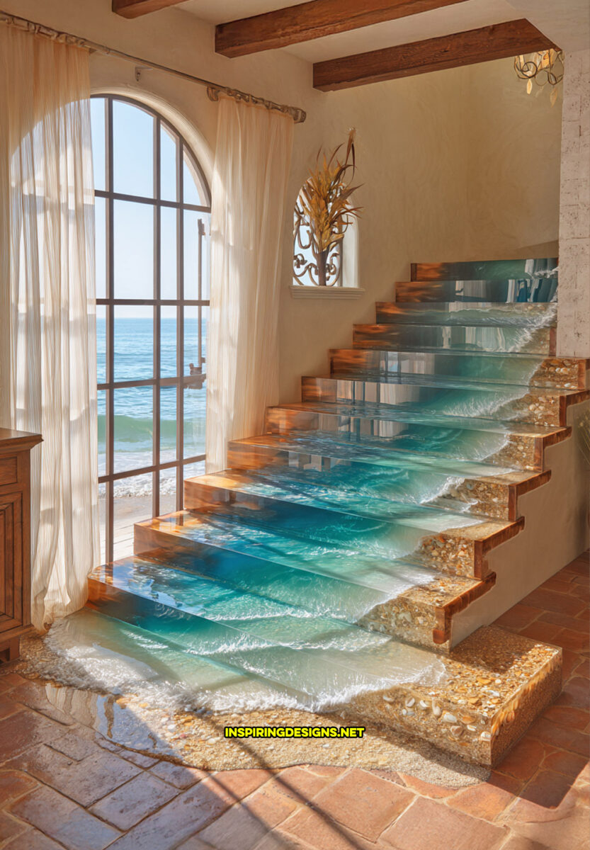 These Active Scene Beach Staircases Turn Every Step Into An Ocean View