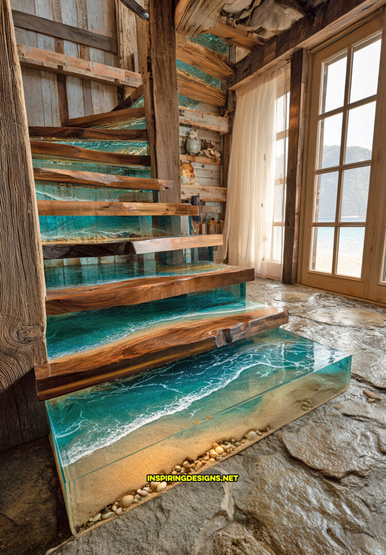 These Active Scene Beach Staircases Turn Every Step Into An Ocean View