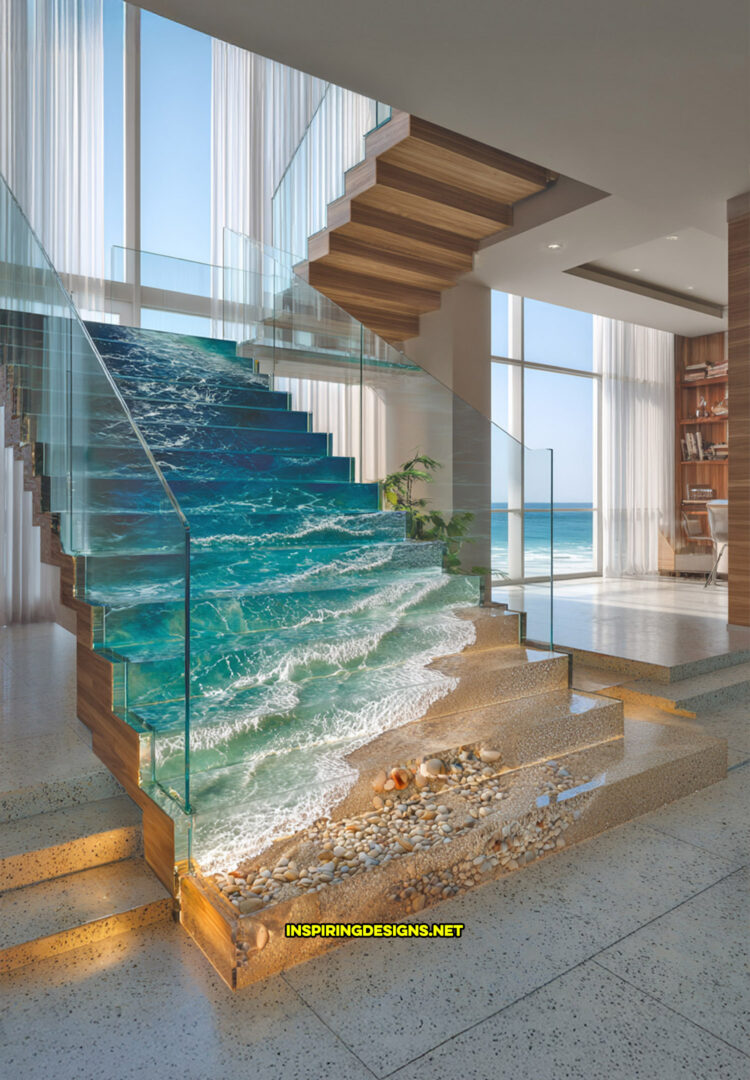 These Active Scene Beach Staircases Turn Every Step Into An Ocean View