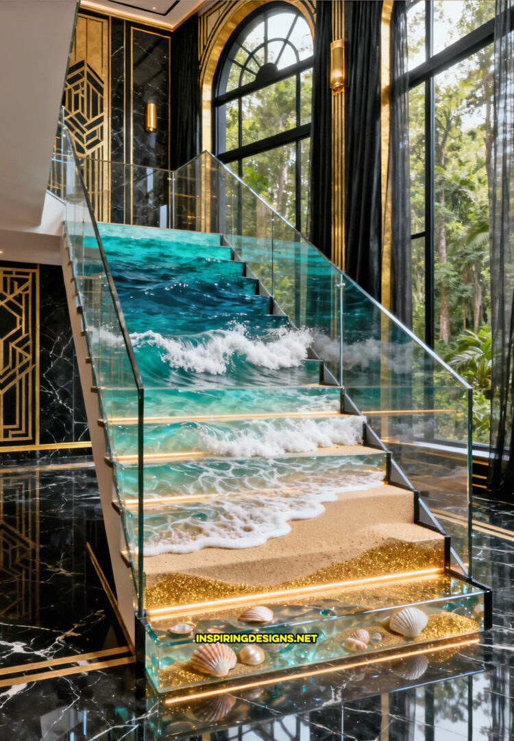 These Active Scene Beach Staircases Turn Every Step Into An Ocean View