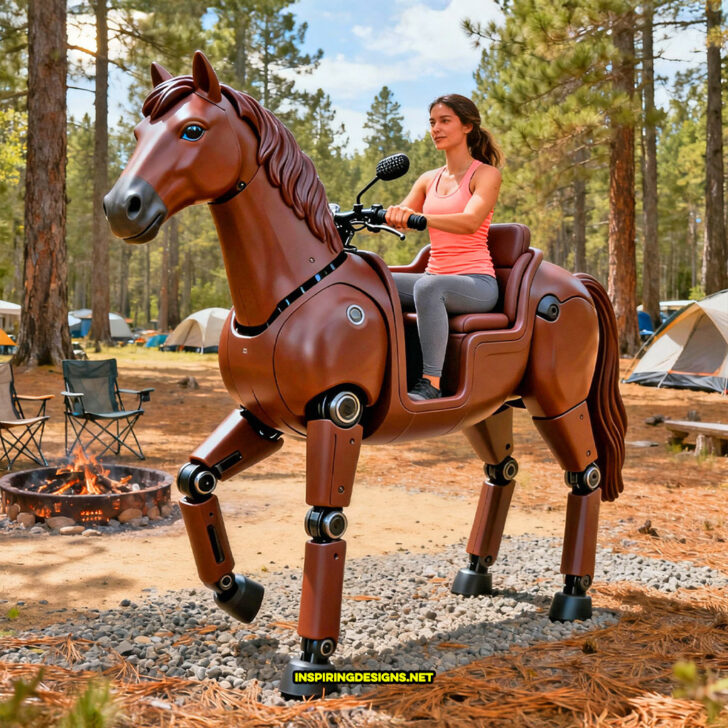 The E-Horse: Life Size Electric Horses That Walk, Trot, and Gallop