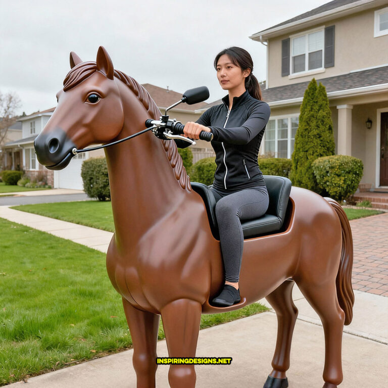 The E-Horse: Life Size Electric Horses That Walk, Trot, and Gallop