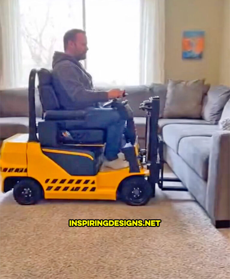 Heavy Equipment Recliners: Forklift, Bulldozer, and Excavator Chairs ...