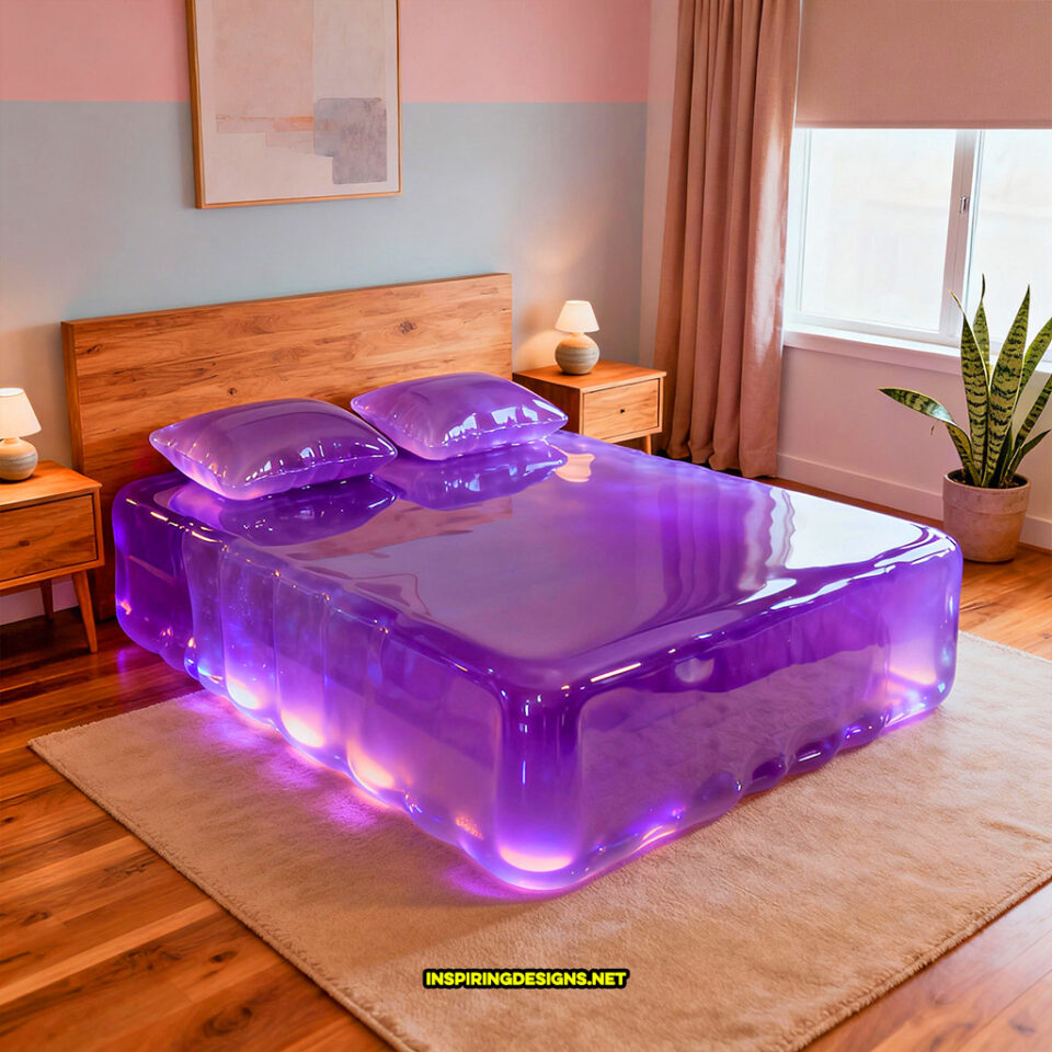 Jelly Beds: Squishy, Glowing Beds That Bounce With Comfort And Style
