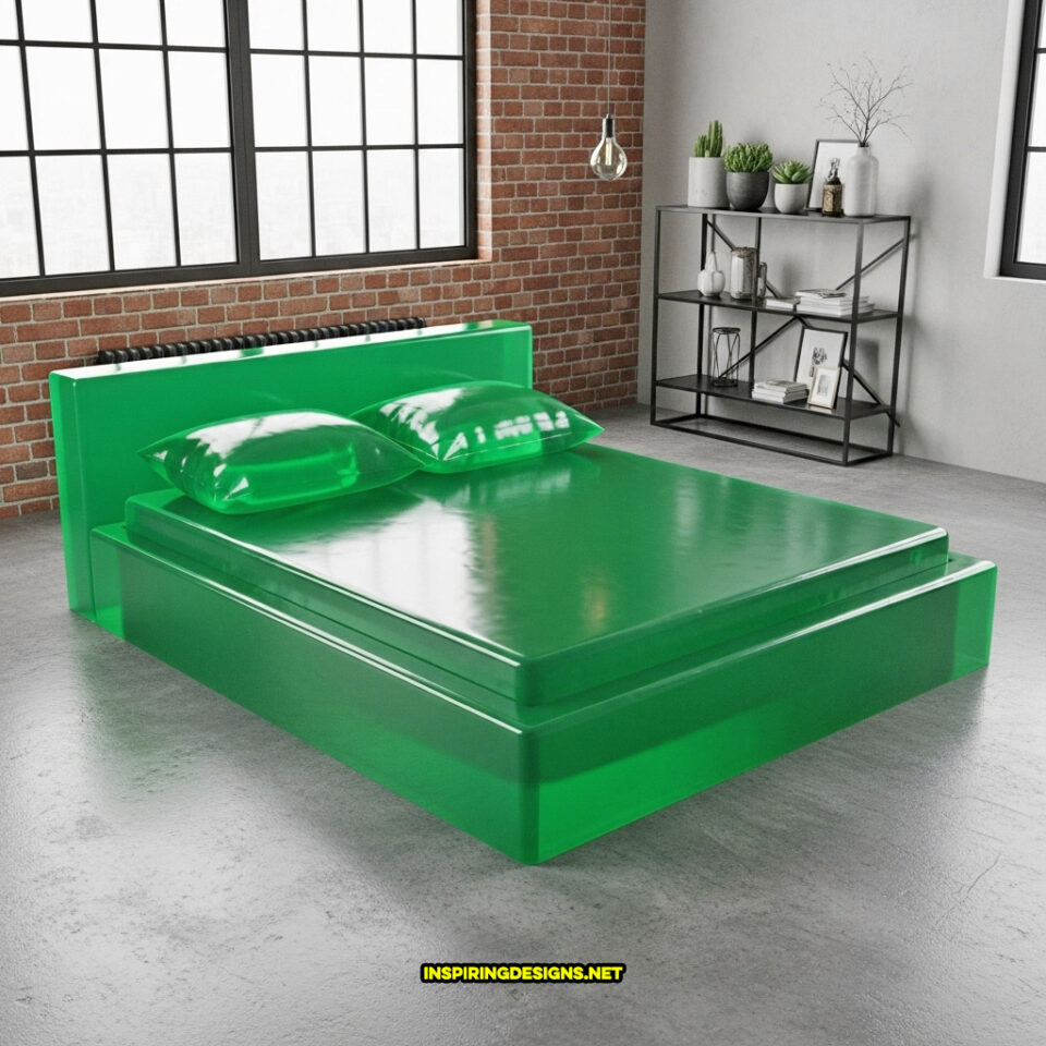 Jelly Beds: Squishy, Glowing Beds That Bounce With Comfort And Style