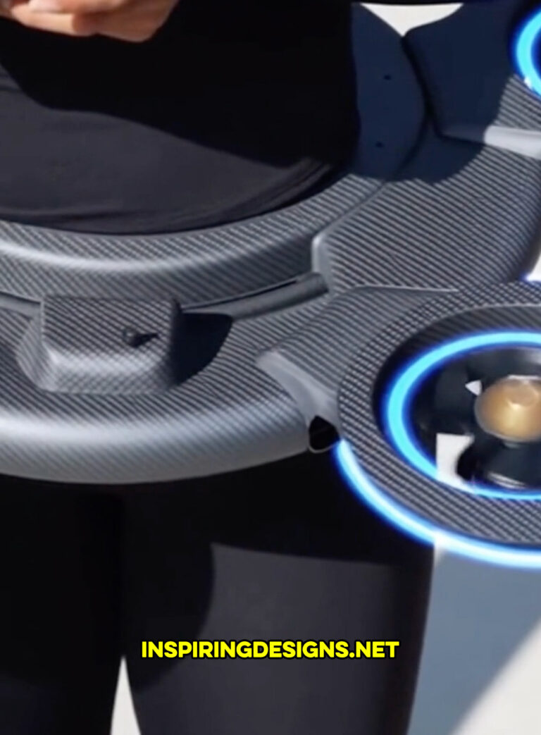 These Waist-Mounted Drones Turn You Into a Human Quadcopter