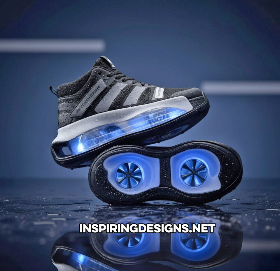 Water Jet Shoes: Jet Powered Sneakers That Let You Walk and Glide on Water