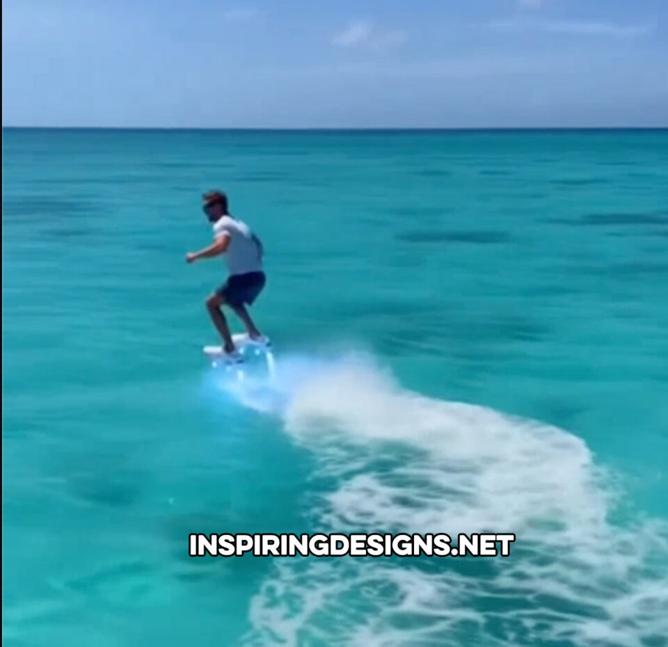 Water Jet Shoes: Jet Powered Sneakers That Let You Walk and Glide on Water