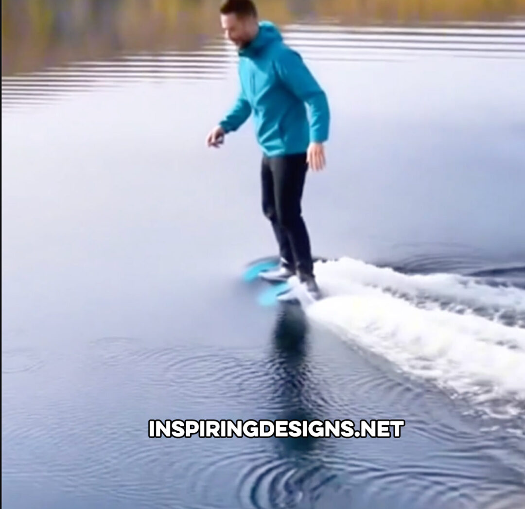 Water Jet Shoes: Jet Powered Sneakers That Let You Walk and Glide on Water