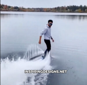 Water Jet Shoes: Jet Powered Sneakers That Let You Walk and Glide on Water