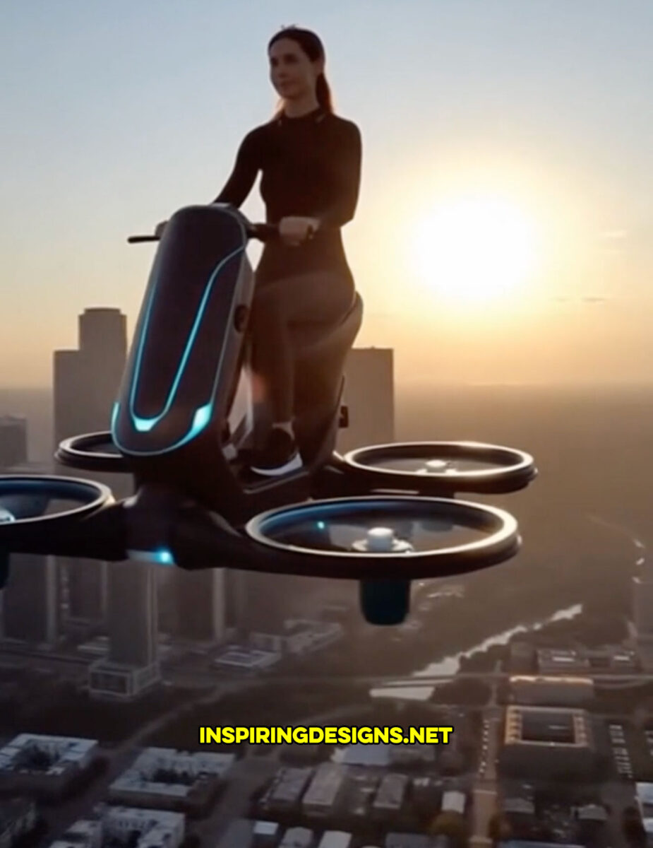 These Scooter Drones Let You Lift Off And Skip Traffic Completely