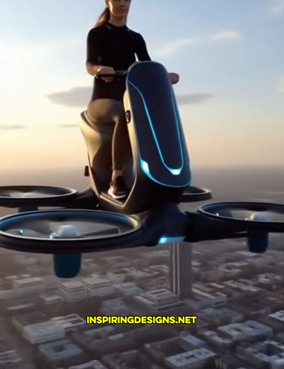 These Scooter Drones Let You Lift Off And Skip Traffic Completely