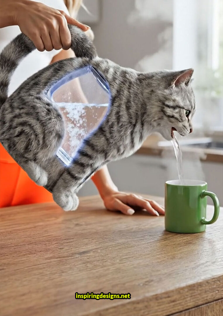 These Cat Kettles Are the Most Unapologetically Weird Upgrade for Your ...