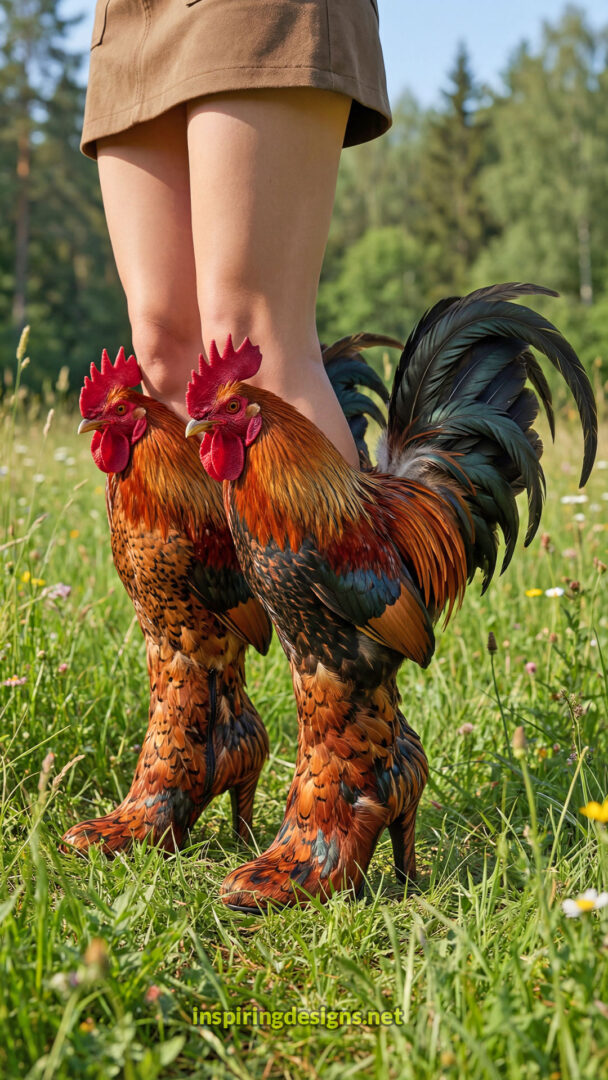 Chicken Heels: The Viral Chicken Boots and Stilettos Everyone Is ...