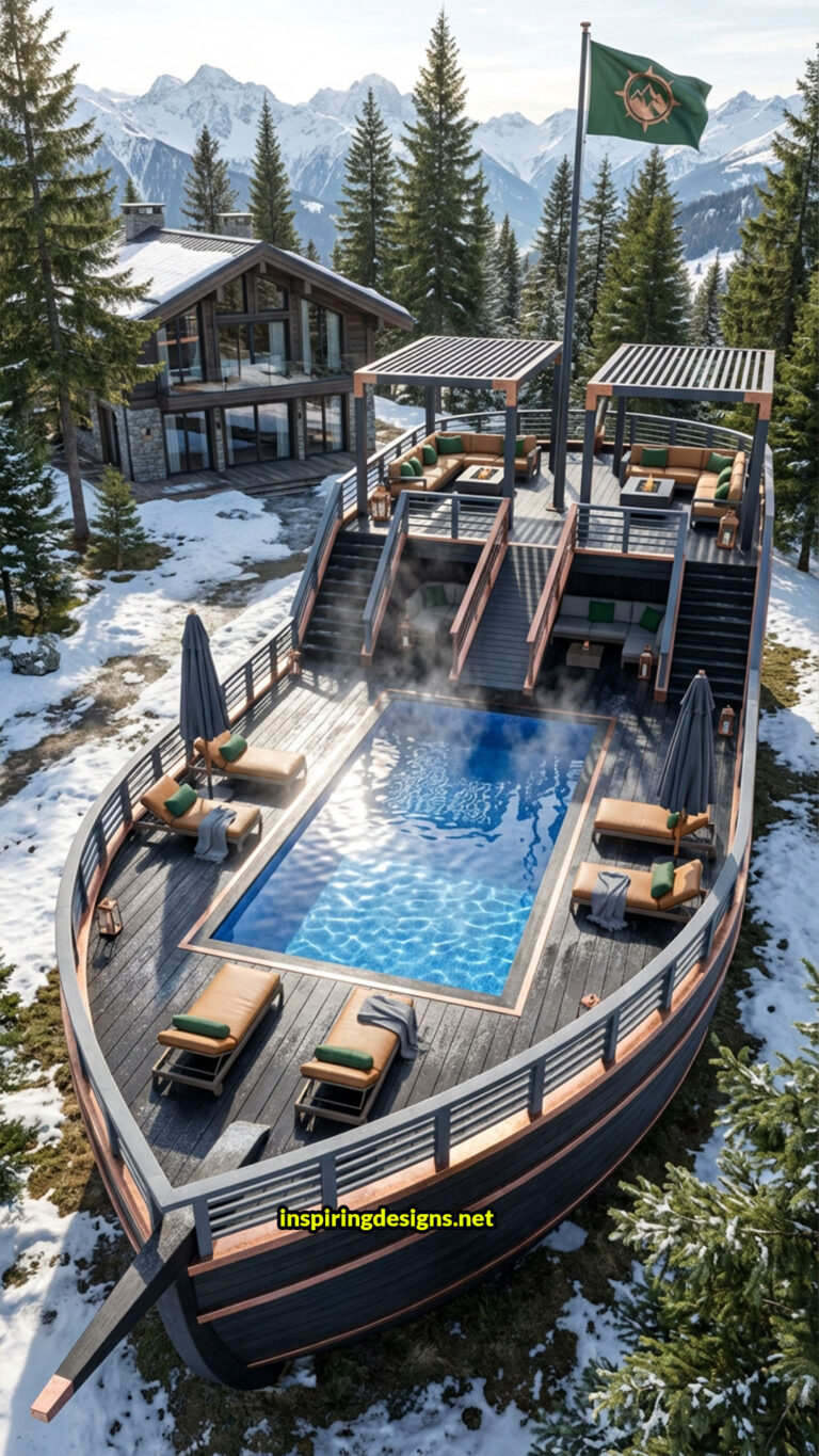 These Giant Pirate Ship Pools Are Basically Backyard Theme Parks