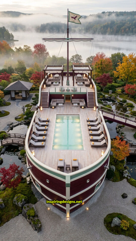 These Giant Pirate Ship Pools Are Basically Backyard Theme Parks