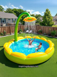 These Giant Sunflower Shower Pools Are the Cutest Way to Cool Off This ...