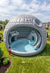 This Giant Inflatable Death Star Pool Brings a New Hope to Boring Pool Days