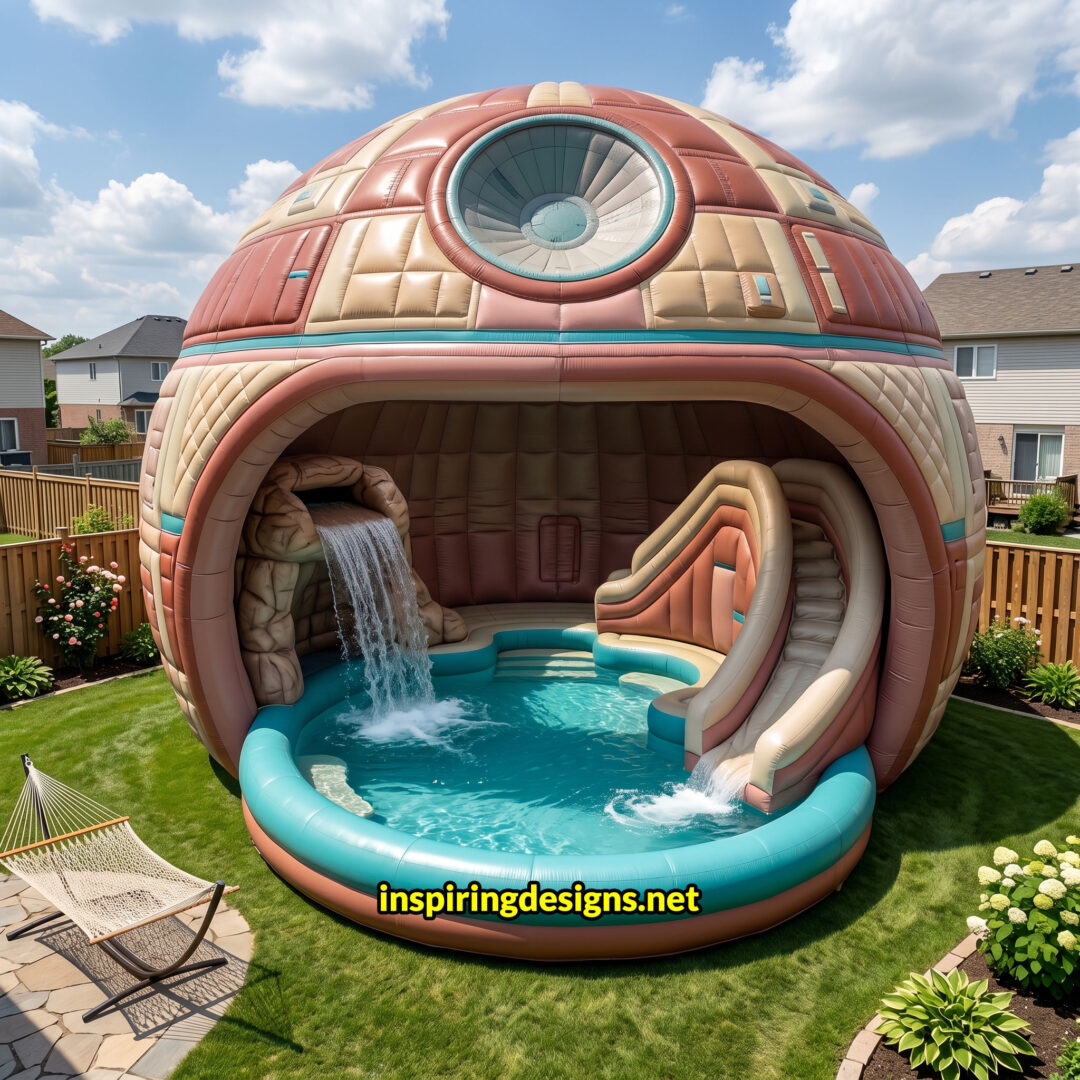 This Giant Inflatable Death Star Pool Brings a New Hope to Boring Pool Days