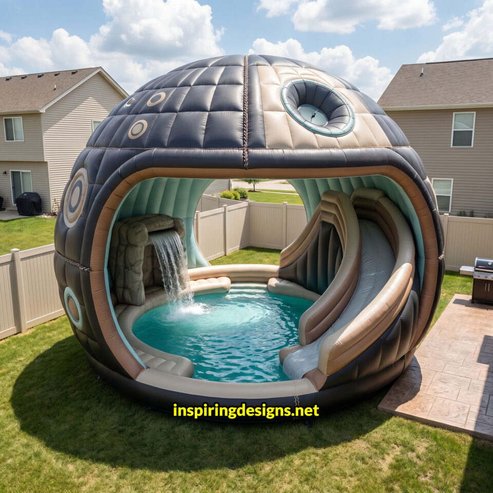 This Giant Inflatable Death Star Pool Brings a New Hope to Boring Pool Days