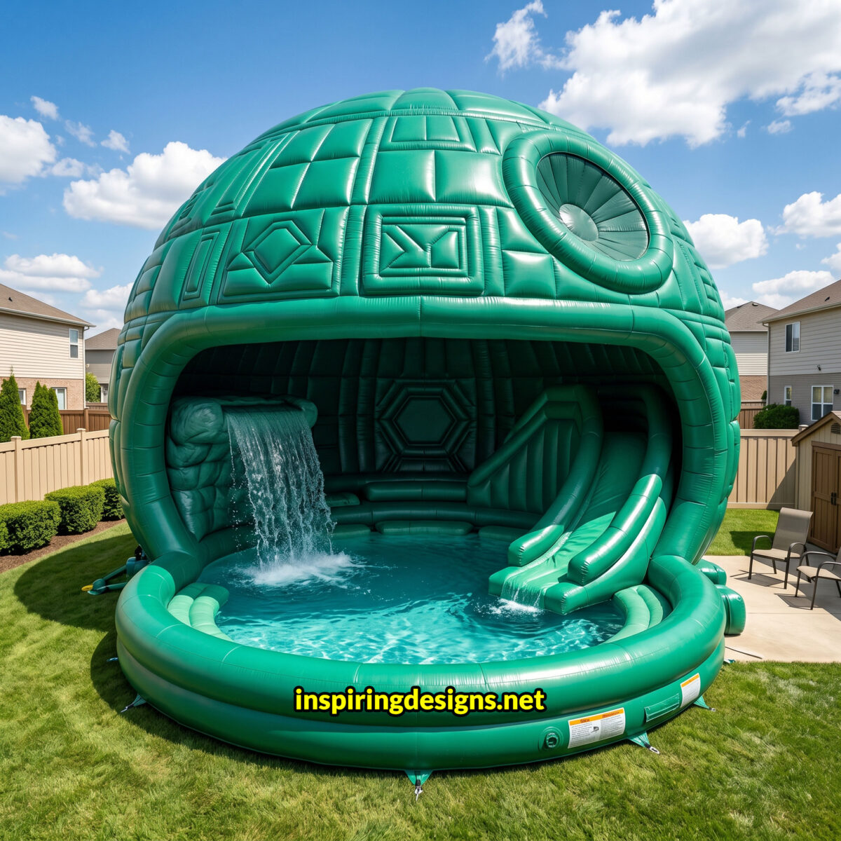 This Giant Inflatable Death Star Pool Brings a New Hope to Boring Pool Days