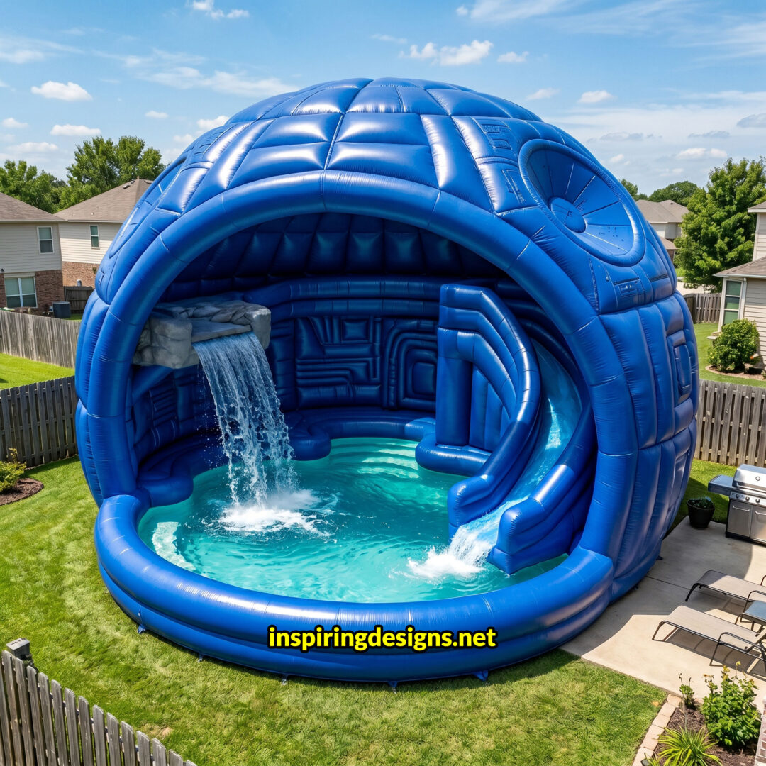 This Giant Inflatable Death Star Pool Brings a New Hope to Boring Pool Days