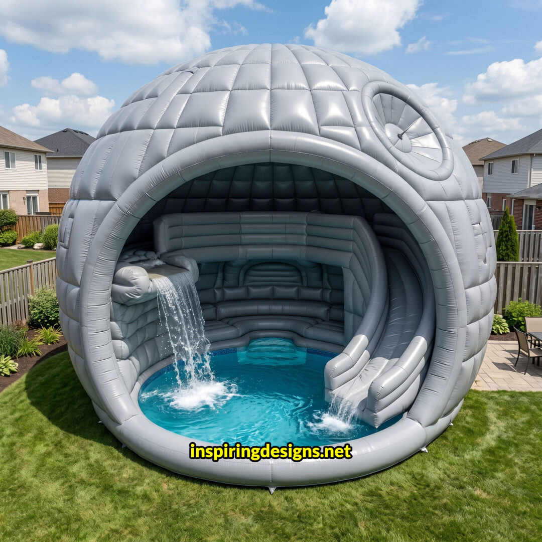 This Giant Inflatable Death Star Pool Brings a New Hope to Boring Pool Days