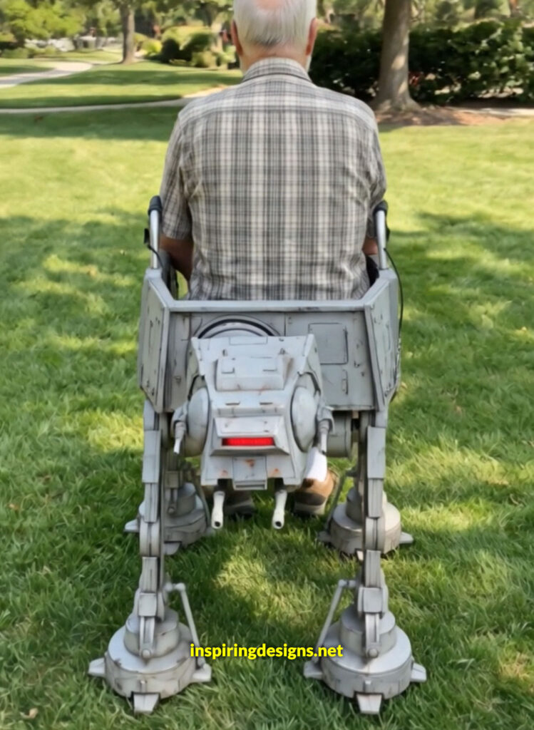 These At-At Walker Mobility Aids Turn Grocery Runs Into Galactic Missions
