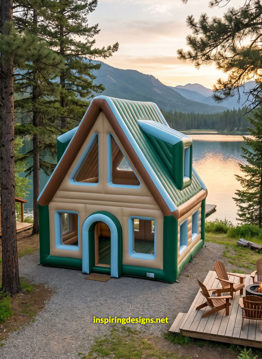 The AirLodge Is a Giant Inflatable House That Redefines Glamping