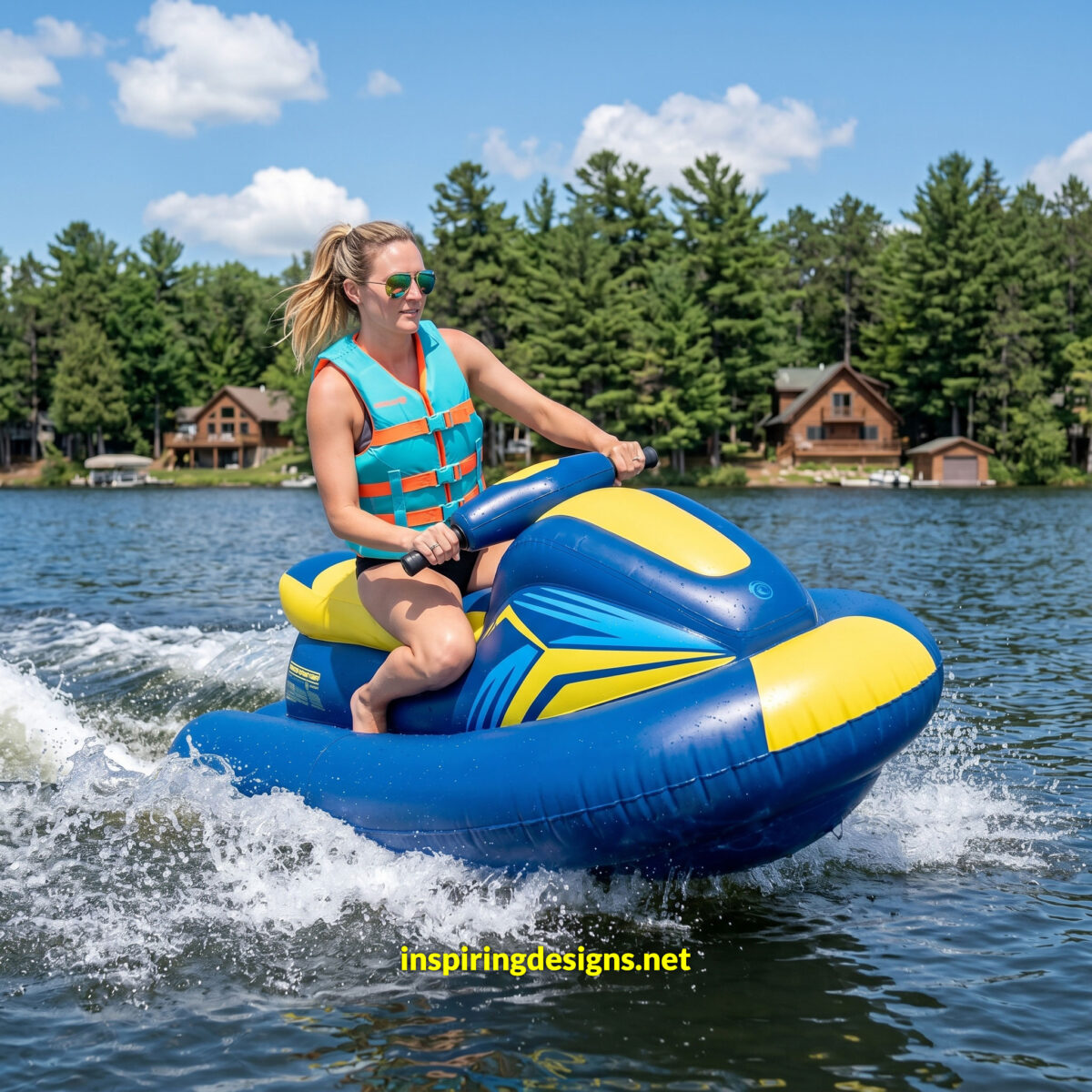 This Inflatable Jetski Lets You Own a Jet Ski Without the Trailer
